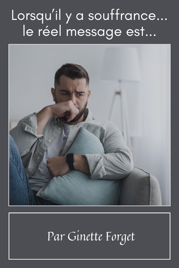 Lorsqu’il y a souffrance… le réel message est… – Presse Galactique